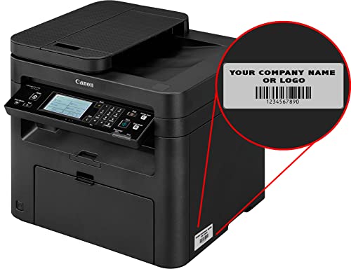 250 Silver Matte Asset Identification ID Labels 1.5" x 0.6" (38mm x ...