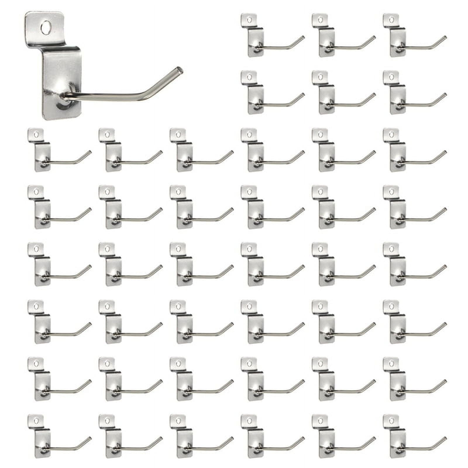 250 X Single Hook Pin Shop Display Fitting Hanger 50mm - Walmart.com