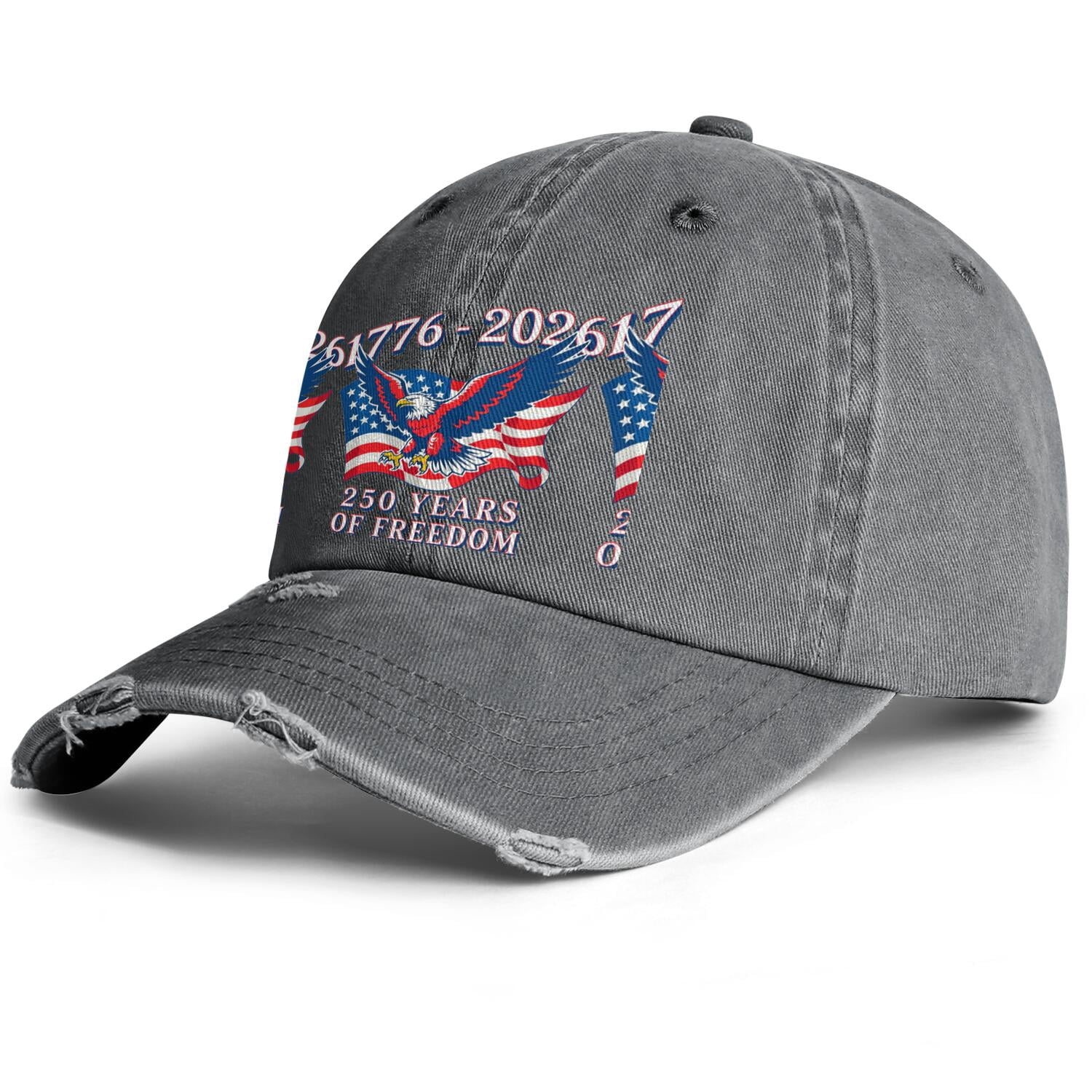 250 Year American Anniversary 1776-2026 Lady Liberty American Flag ...