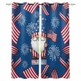 250 Year American Anniversary Flag Blackout Curtains for Bedroom/Living ...