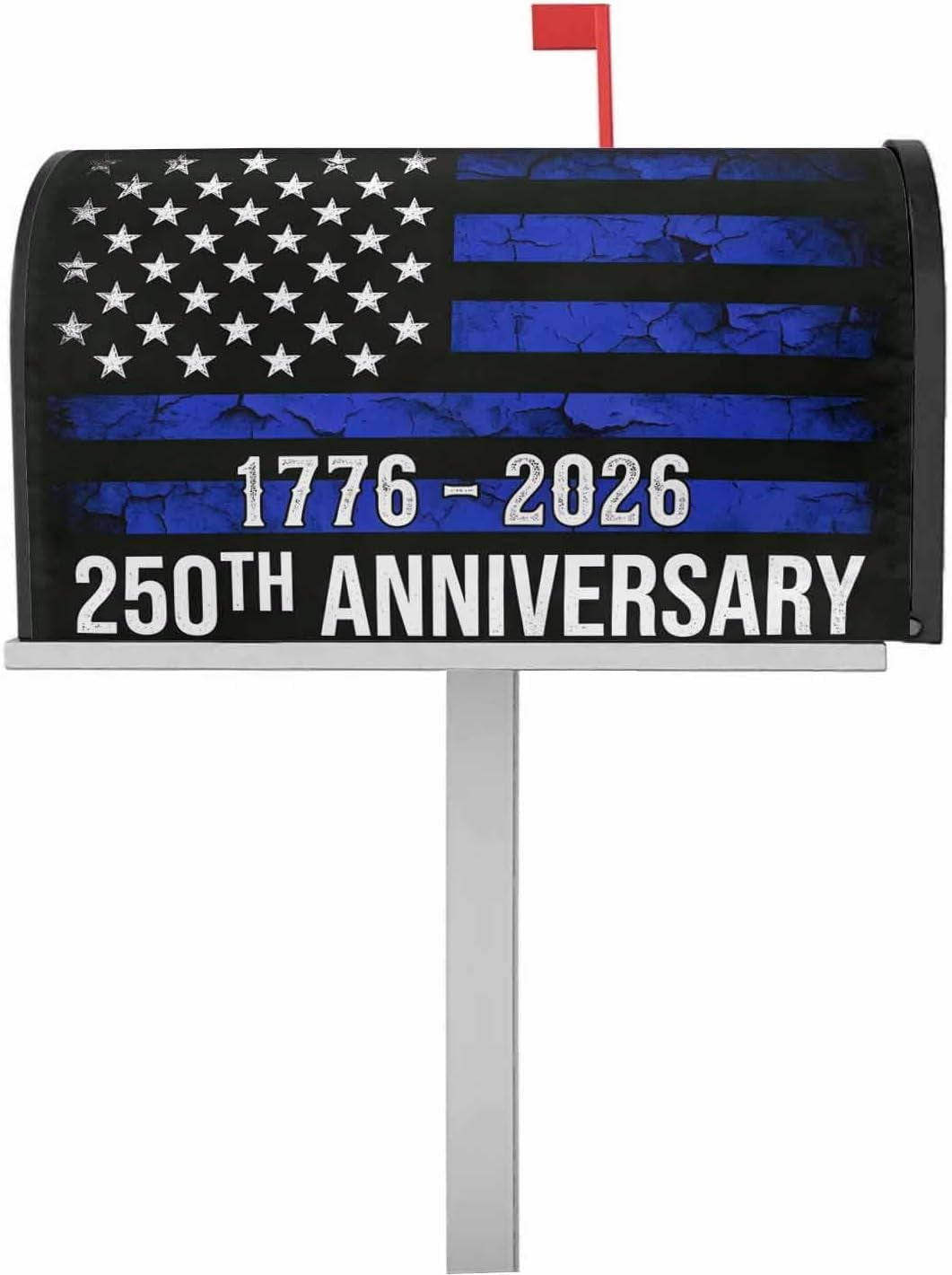 250 Year American Anniversary Flag Mailbox Covers Magnetic Mailbox ...