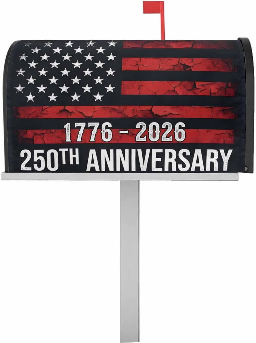 250 Year American Anniversary Flag Mailbox Covers Magnetic Mailbox ...