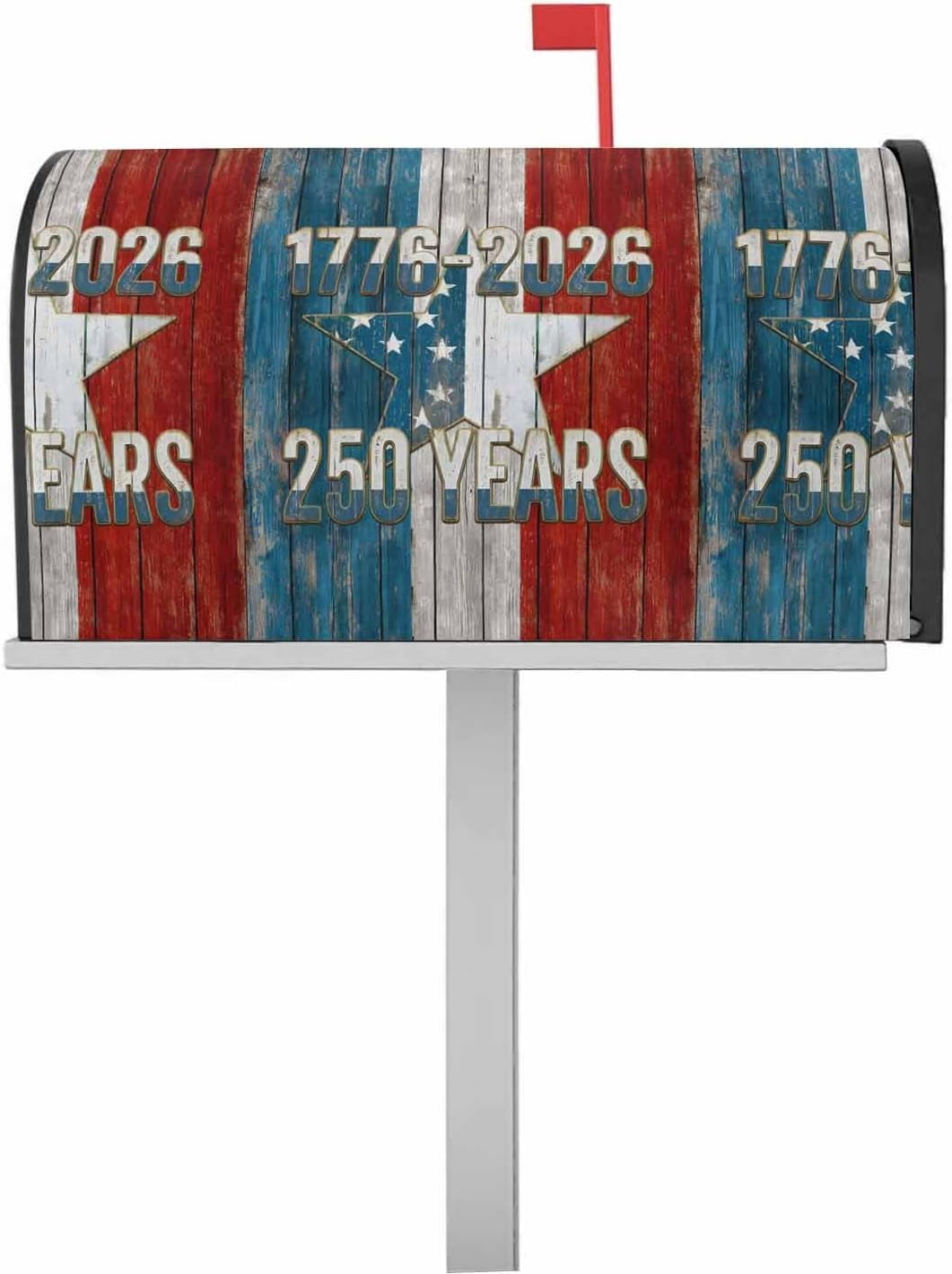 250 Year American Anniversary Mailbox Covers Magnetic Mailbox Wraps ...