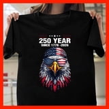 250 Year Since 1776-2026 Patriotic Eagle American Flag Sunglasses T ...