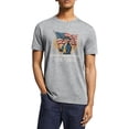 250 Years America Anniversary 1776-2026 USA Flag Grey Graphic T Shirts ...