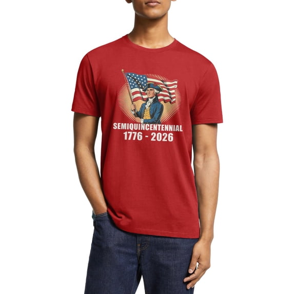 250 Years America Anniversary 1776-2026 USA Flag Red Graphic T Shirts ...
