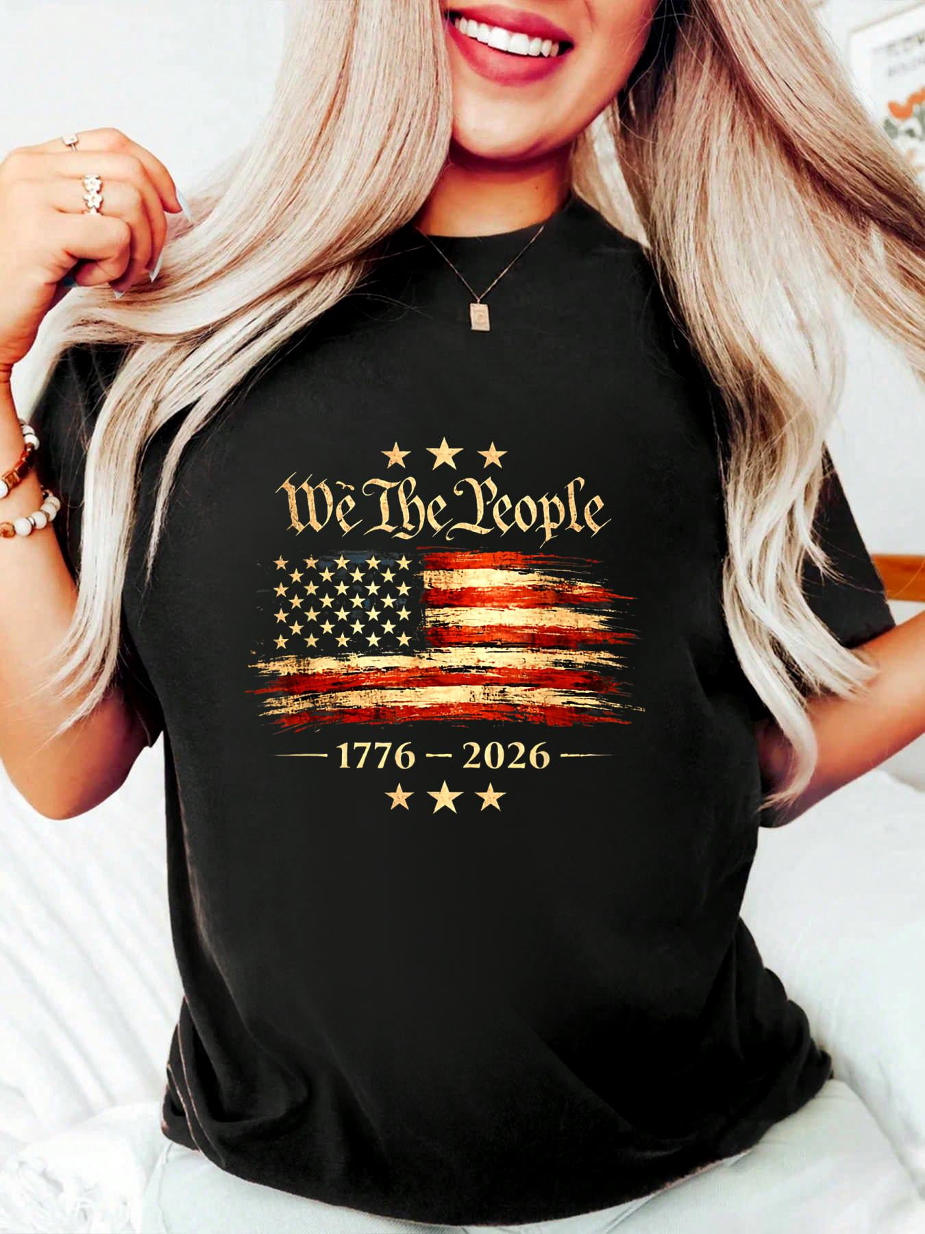 250 Years America Anniversary 250th Independence Day Freedom T-Shirt ...