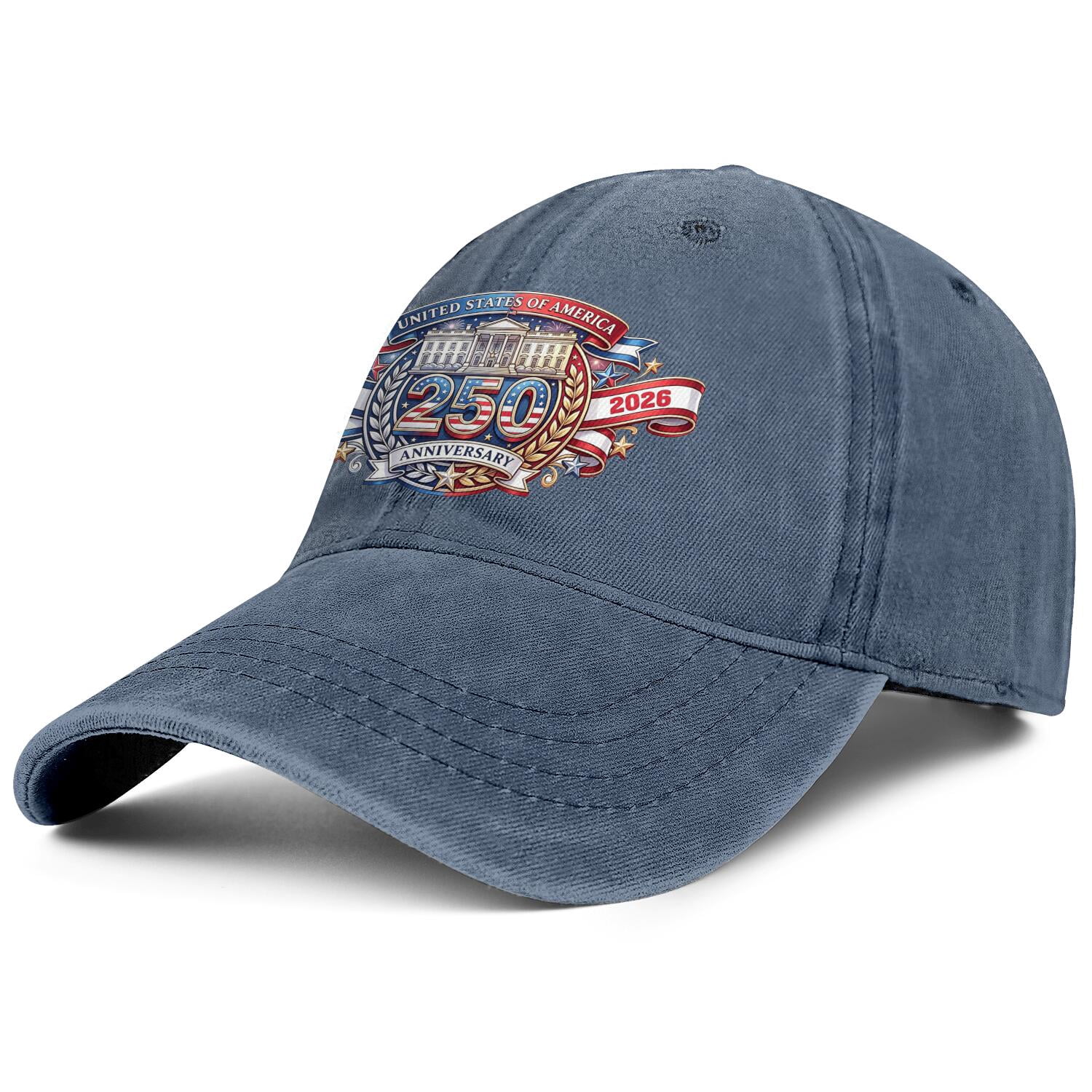 250 Years America Anniversary 250th Independence Day Freedom Trucker ...