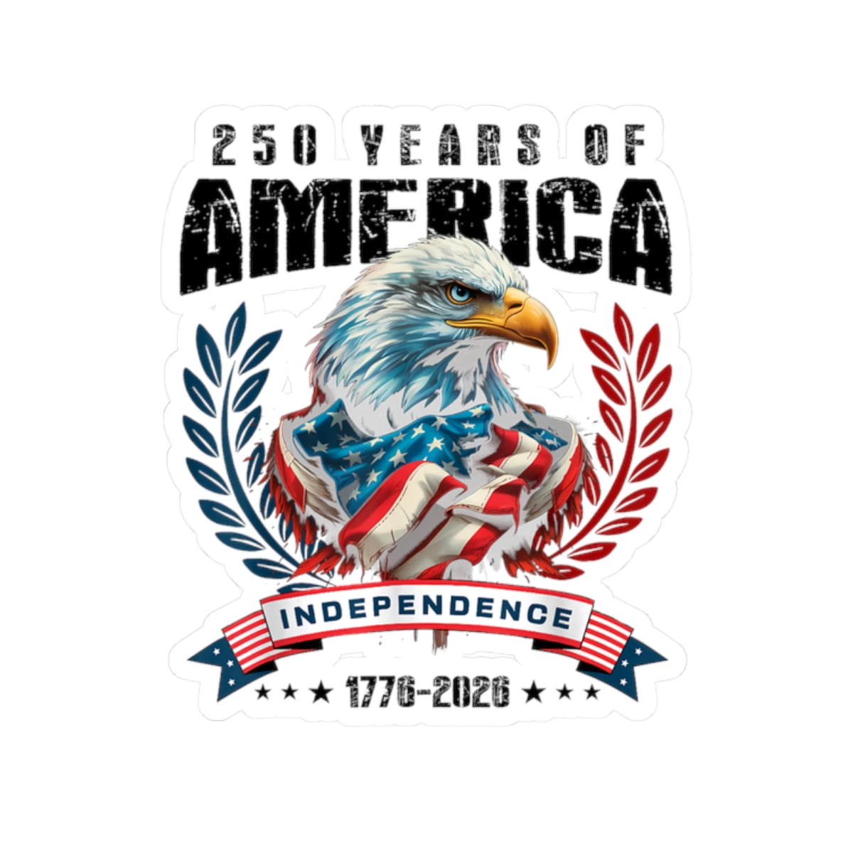 250 Years America Anniversary 250th Independence Day Freedom Unisex T ...