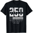 250 Years America Anniversary 250th Independence Day T-Shirt - Walmart.com