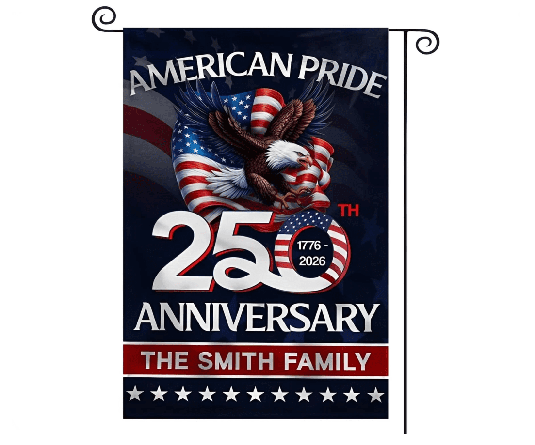 250 Years America Flag 250Th Anniversary USA Patriotic Banner 28x40 ...