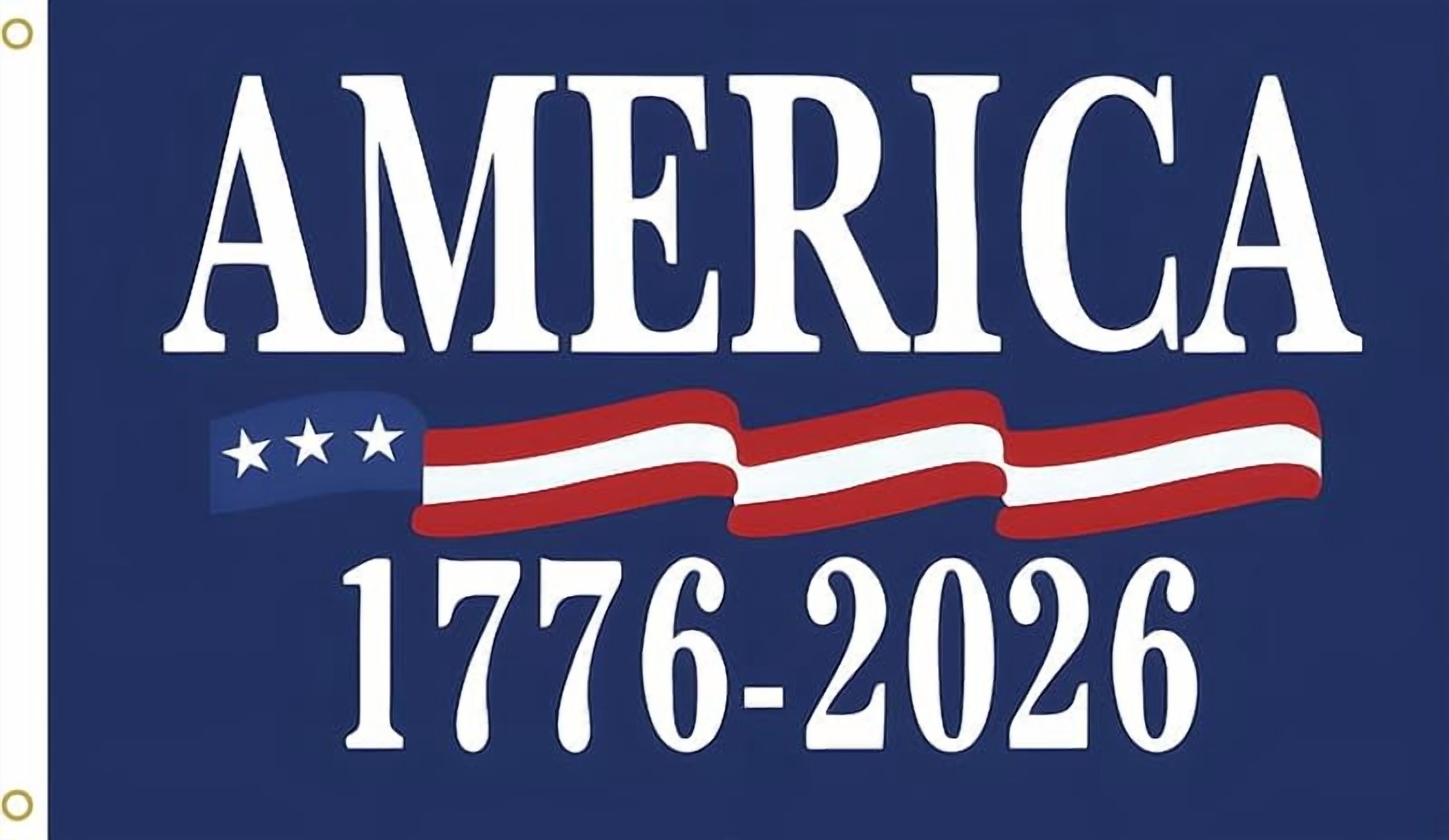 250 Years America Flag 3x5 Ft,USA 250th Anniversary Patriotic Banner ...