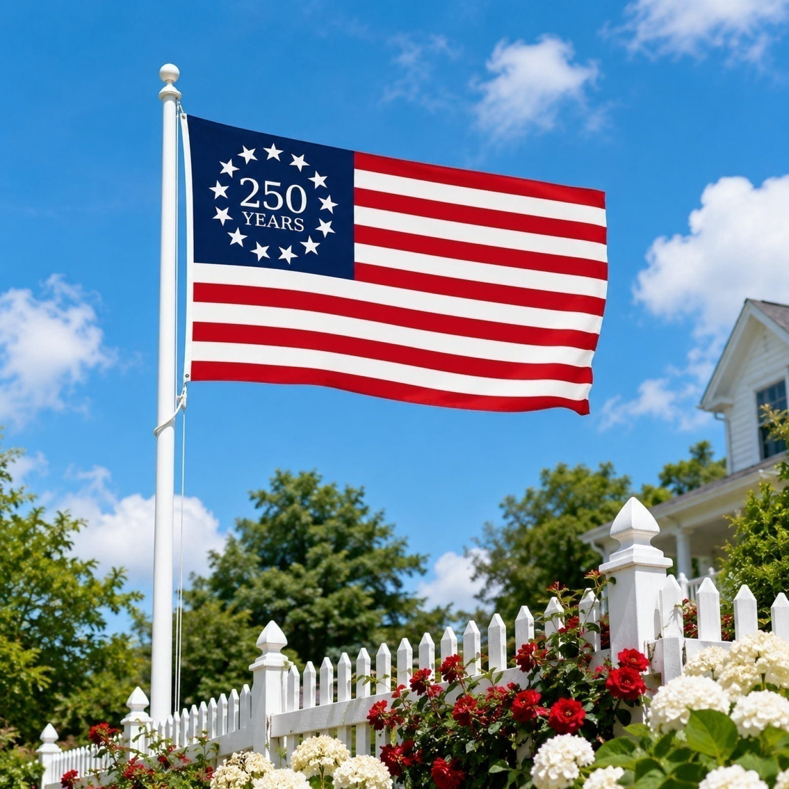 250 Years America Flag, US 250th Anniversary Flags 1776-2026 ...