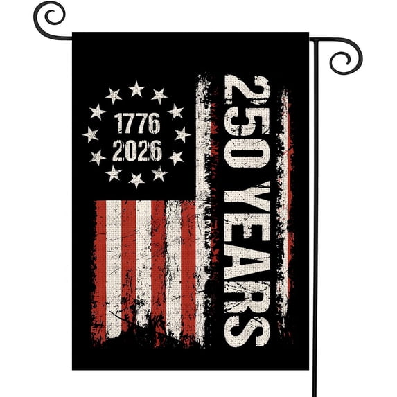 250 Years America Garden Flag,Blessings 250th years Anniversary USA ...