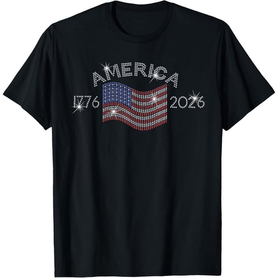250 Years American 250Th Anniversary 1776-2026 4Th Of July T-Shirt ...