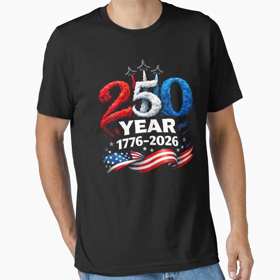 250 Years American United States Independence Spirit T-Shirt - Walmart.com