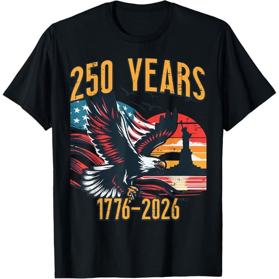250 Years Amerrica Usa Flag 250Th Anniversary Men T-Shirt Unisex S-5XL ...