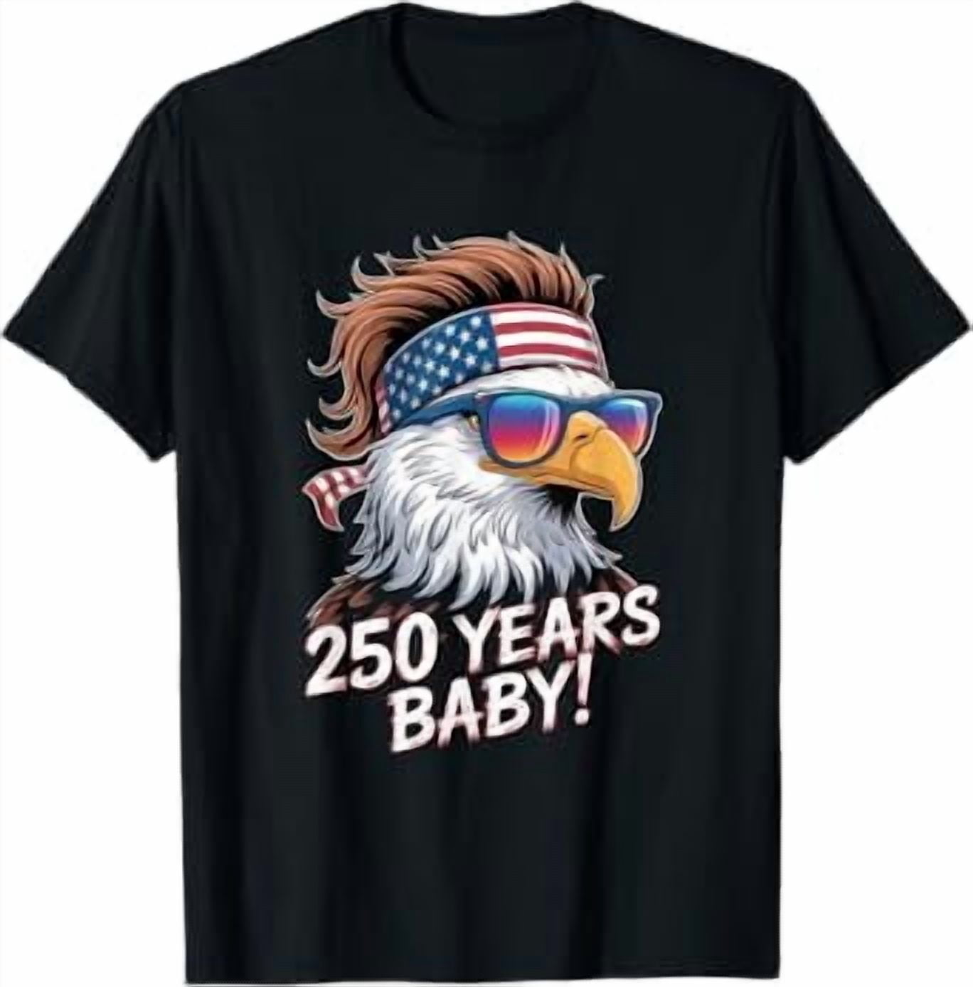 250 Years Baby Bald Eagle USA T-Shirt - Walmart.com
