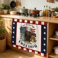 250 Years of Freedom Cabinet Curtains for Kitchen 35"W x 35"L ...