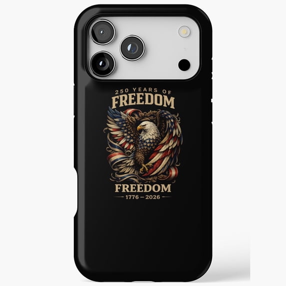 250 Years Freedom Eagle USA Flag Protective Phone Case for iPhone 11 ...