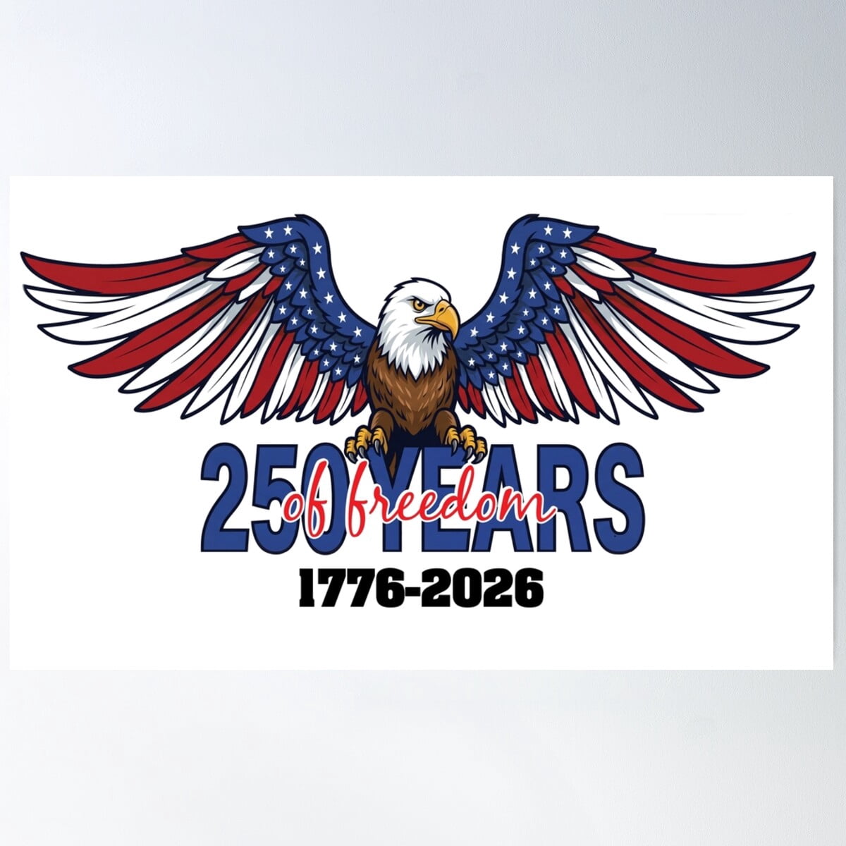 250 Years Of Freedom V11 Vintage Parchment Declaration Of Independence ...