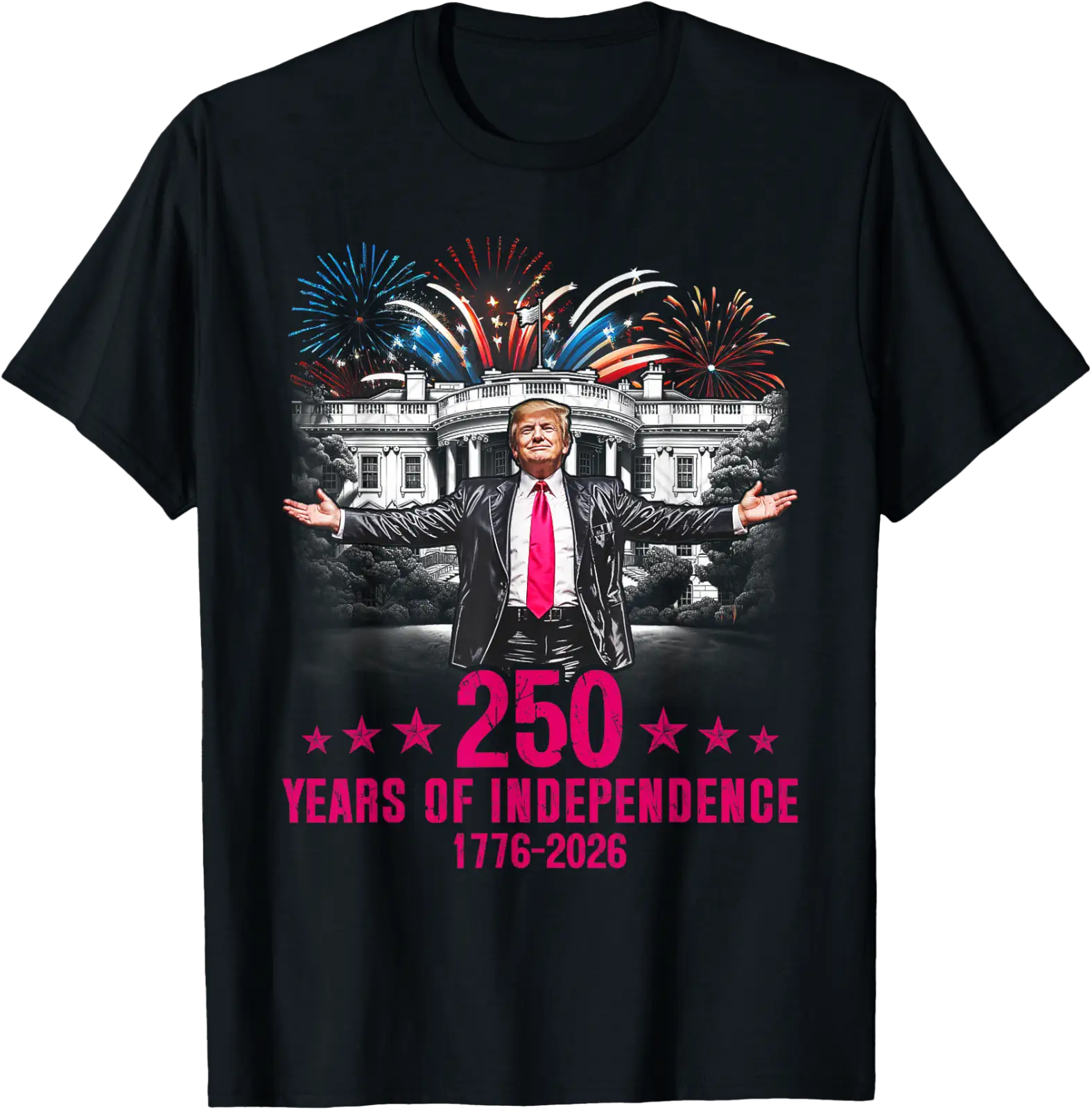 250 Years Of Independence American Flag 250Th Anniversary T-Shirt All ...