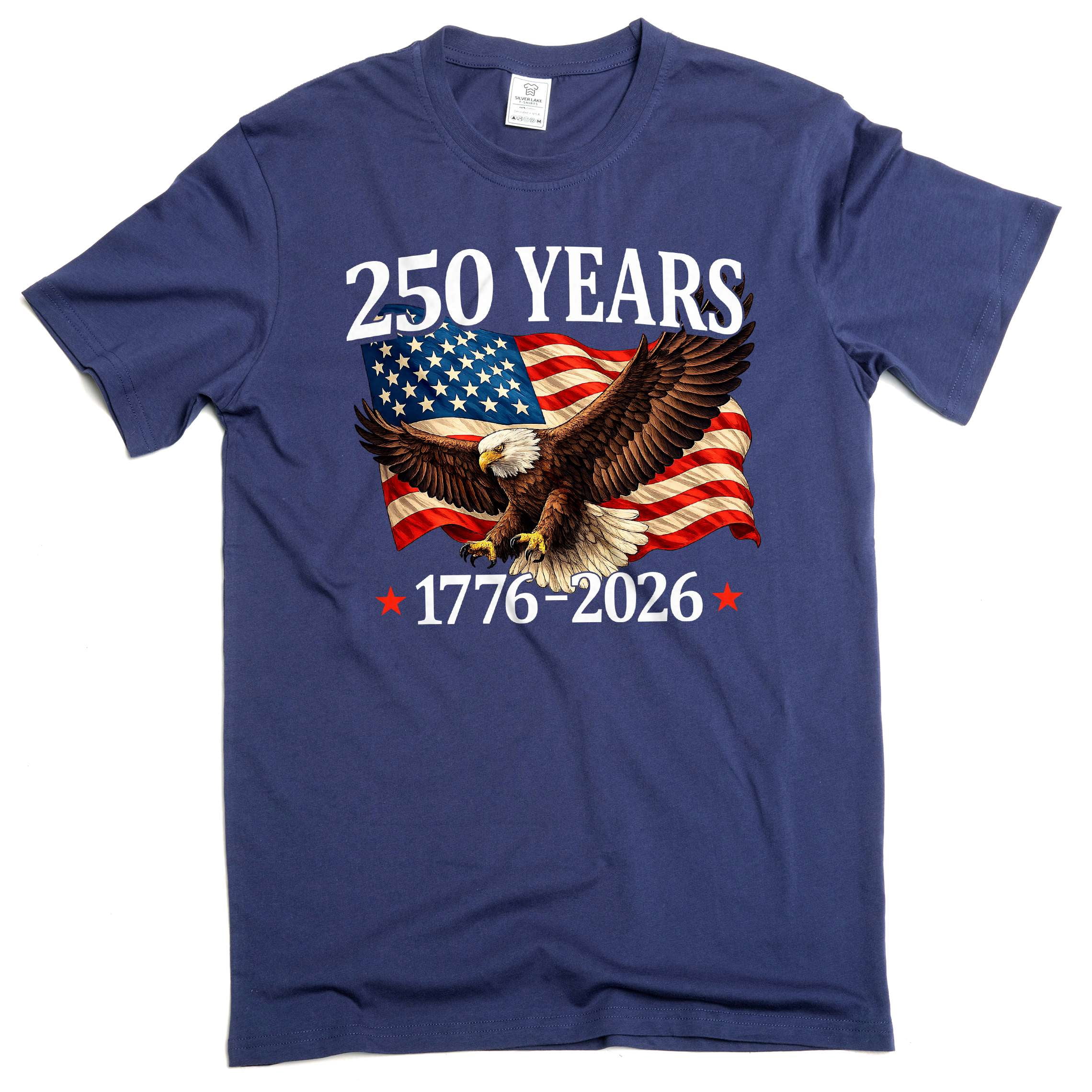 250 Years US Independence day T-shirt 4th of July 1776-2026 Patriotic ...