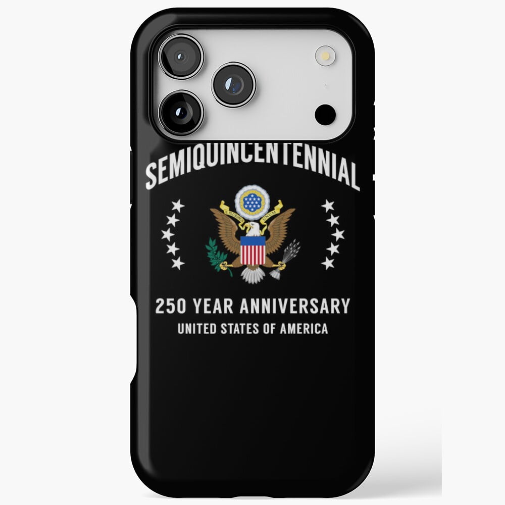 250 Years USA Emblem Patriotic Freedom Phone Case for iPhone 11 to 17 ...