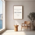 250 Years Wall Art United States Of America 1776 Decor Formal USA ...