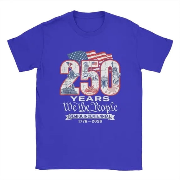 250 Years of America T-Shirt, 1776-2026 Patriotic Eagle Graphic Tee ...