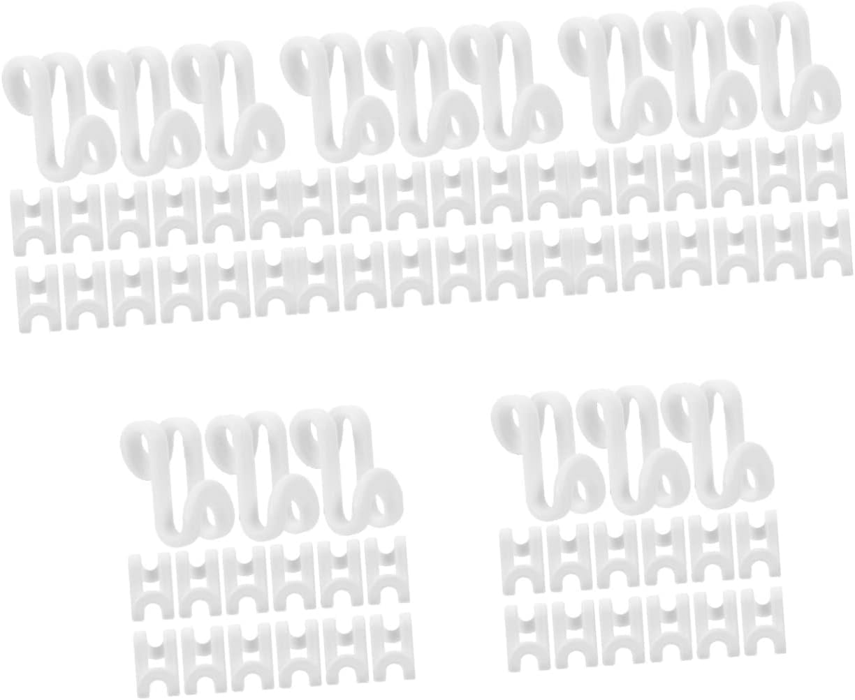 250 pcs Hanging Hook Multifunctional Clothes Bags Thickened Duty Space ...