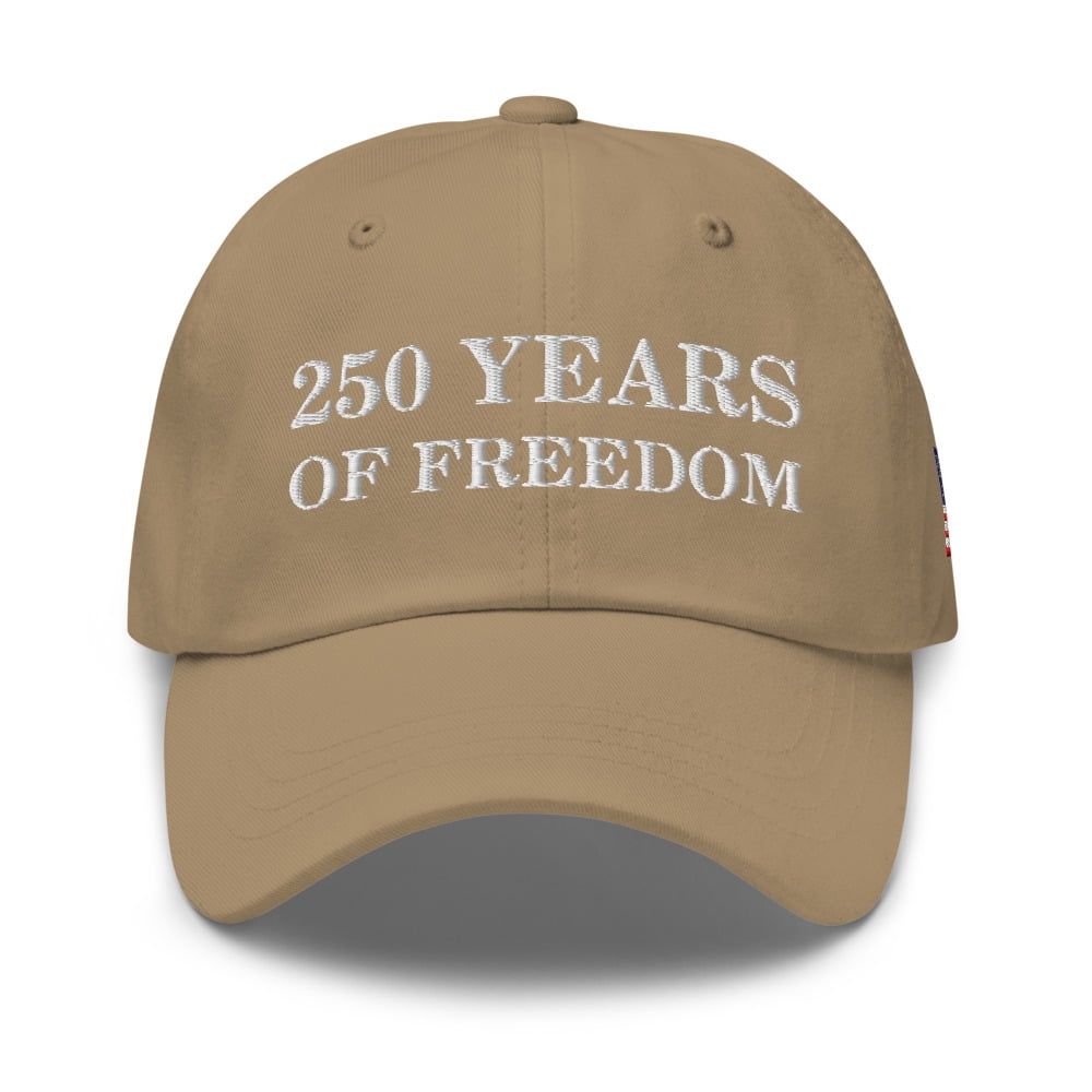 250 years Military hat, 250th anniversary years of freedom embroidered ...