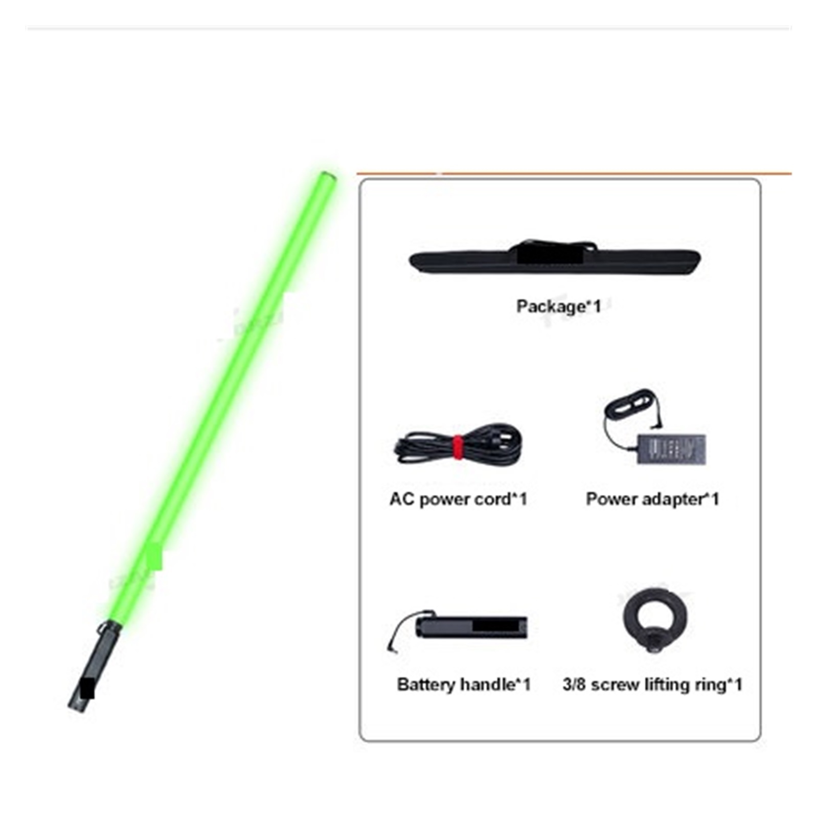 2500-7500K RGB LED Tube Light Full Color Magic Handheld Light Video ...