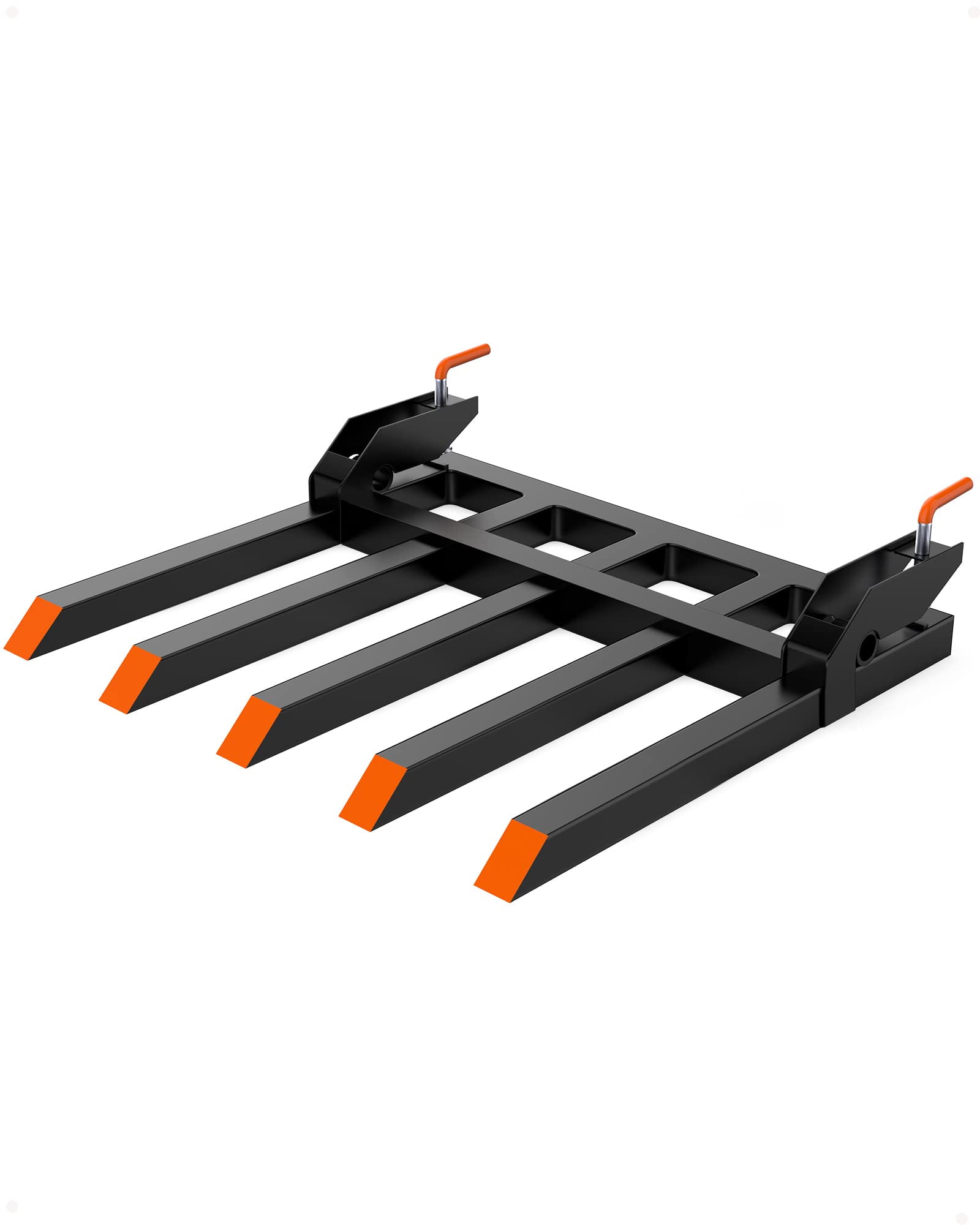 2500 LBS 42" Clamp on Debris Forks, Heavy Duty Clamp-on Pallet Forks ...