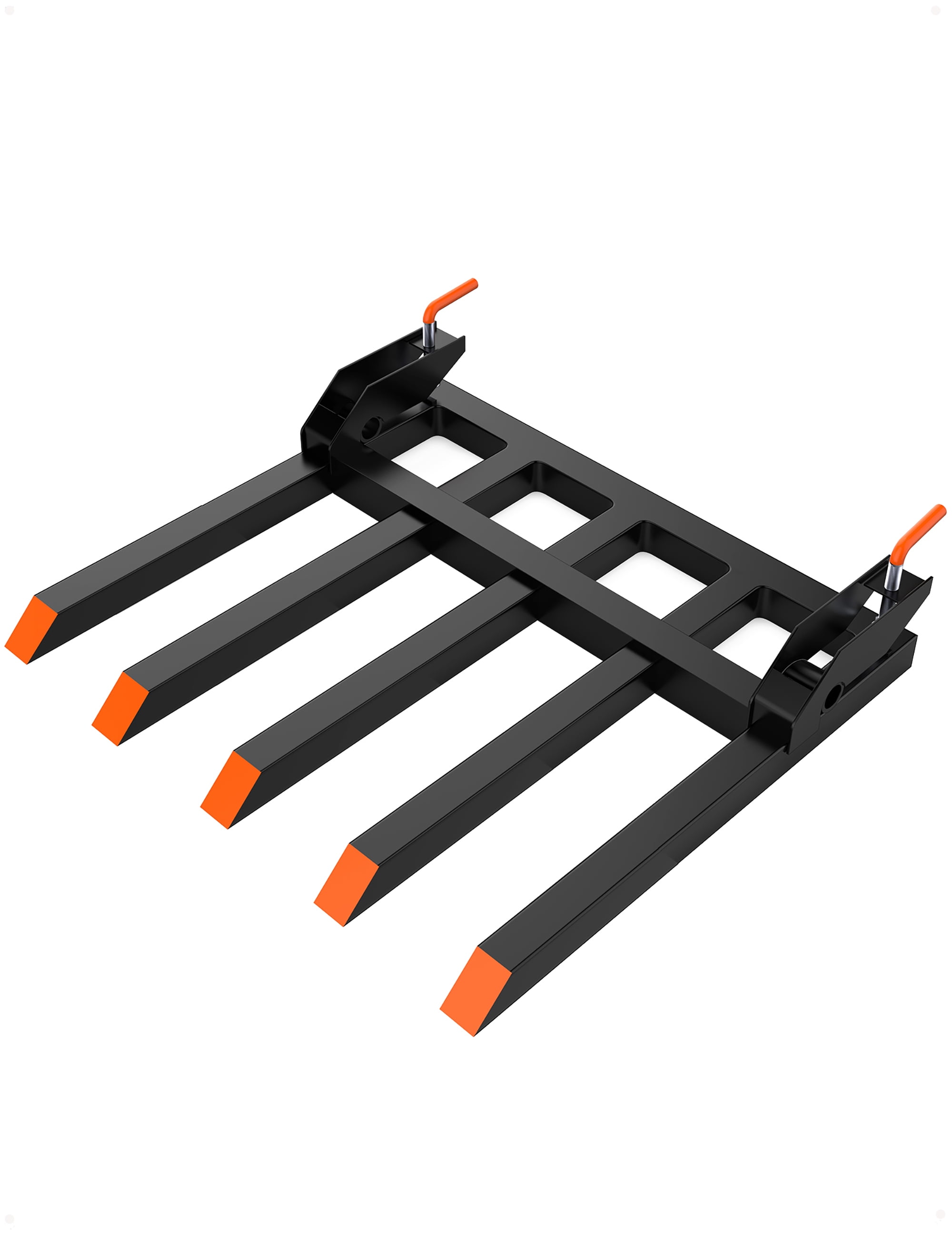 2500 LBS 42" Clamp on Debris Forks, Heavy Duty Clamp-on Pallet Forks ...
