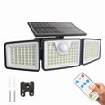 2500LM Motion Sensor Solar Outdoor Light, 270° Wide Angle IP65 ...
