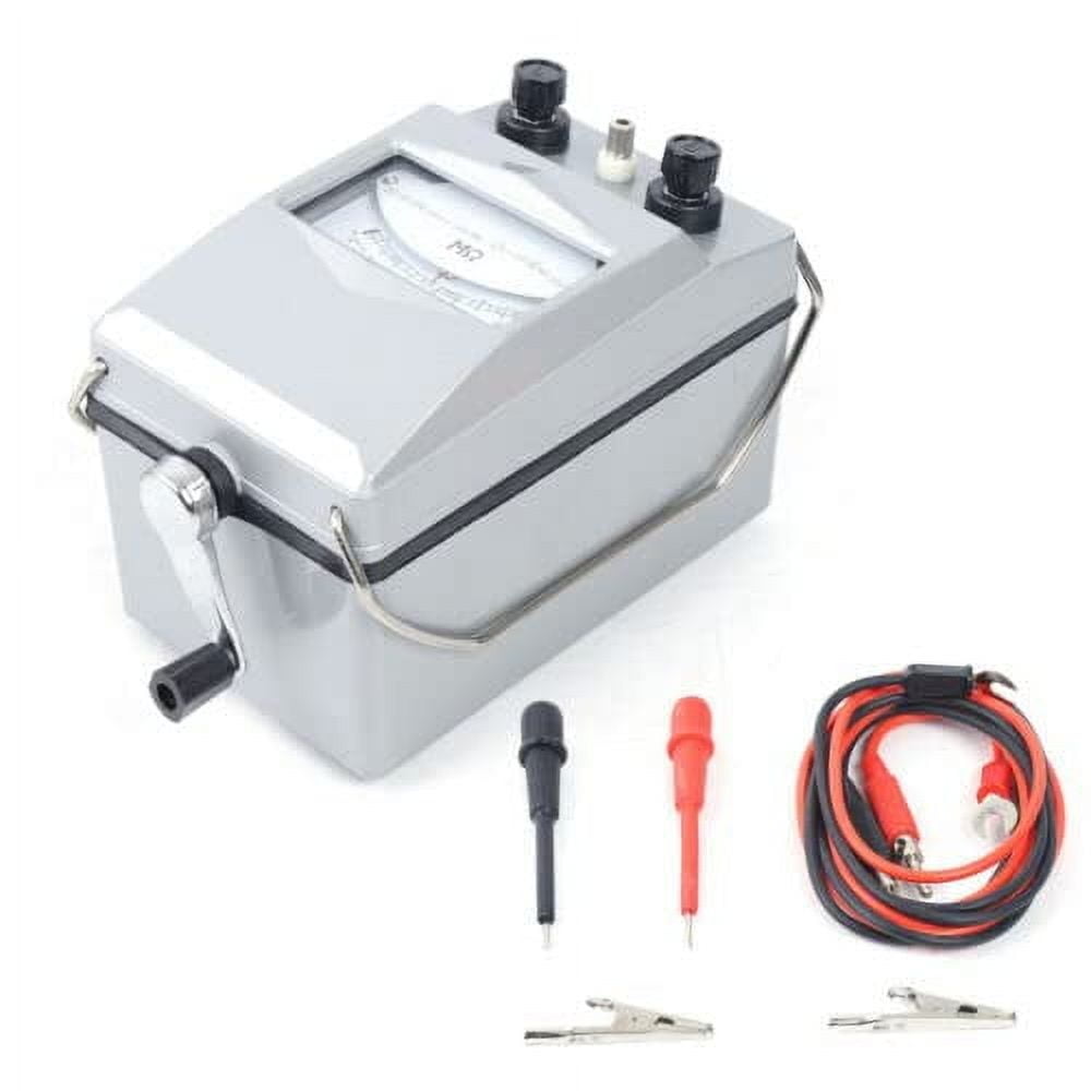 2500MΩ Resistance Tester, Insulation Accurate Resistance Tester Digital ...