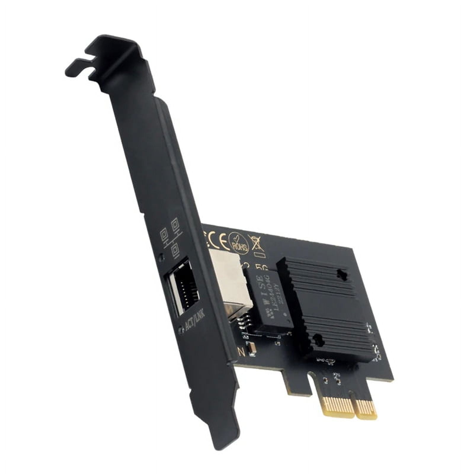2500Mbps PCI-E to RJ45 Network Card I226 Chip Gigabit Ethernet 100/1000 ...