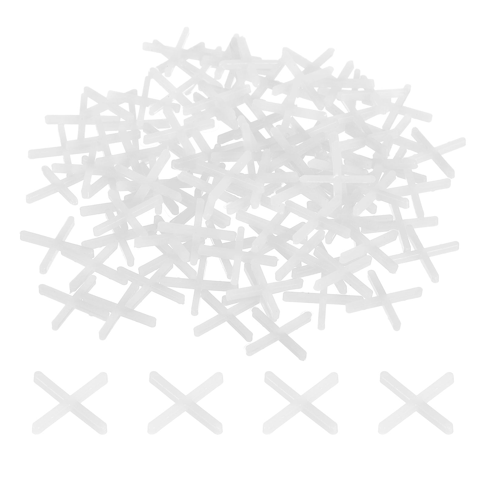 2500Pack Tile Spacers, 1.5mm 1/16" Cross Shape Wall Floor Tile Spacer ...