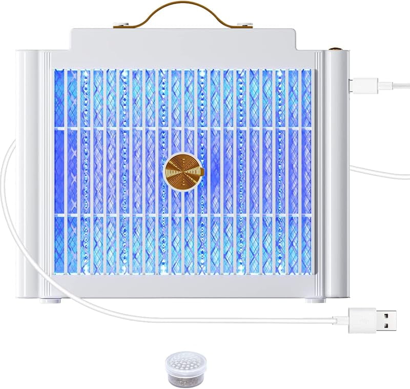 2500V Electric Mosquito Zapper, Ultra-Quiet Design, Three-Layer Safety ...