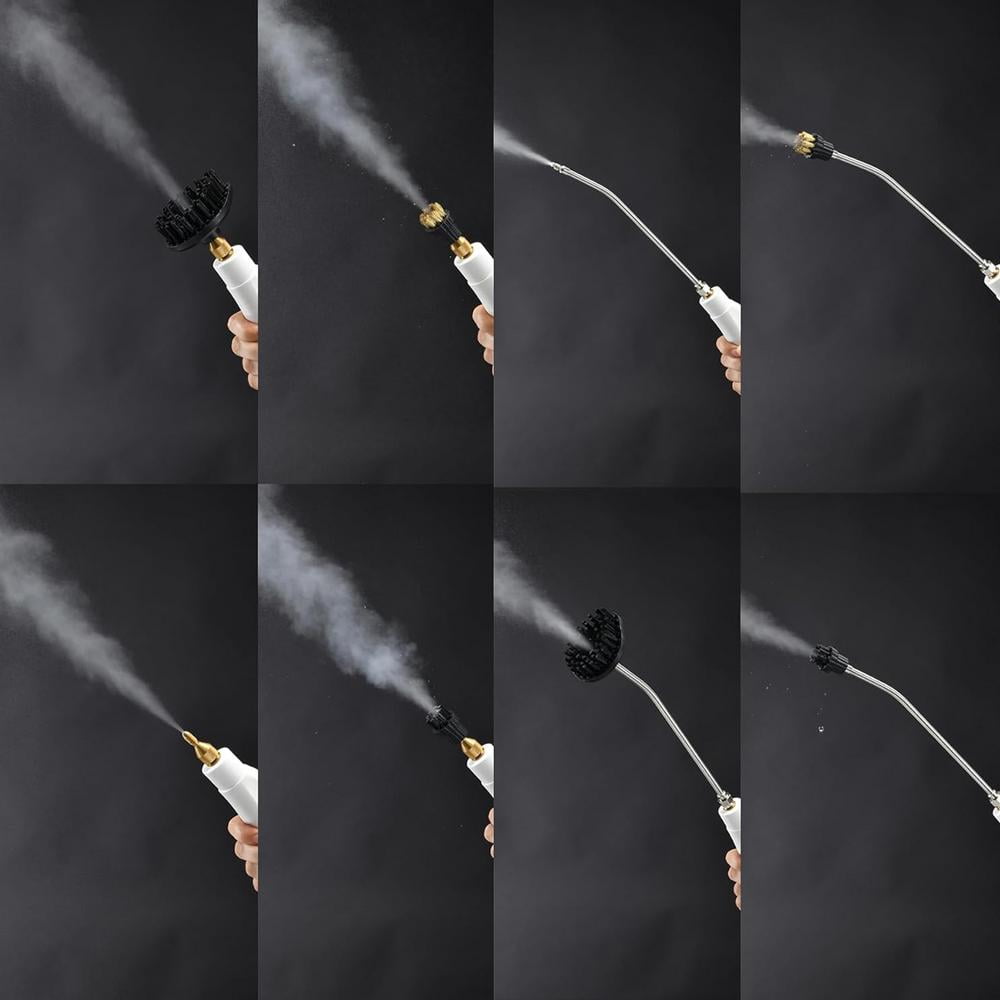 (2500W)1000ML Steam Cleaner for Cars Handheld Steam Cleaner 15s Heat-up ...