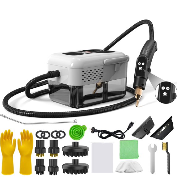 2500W Handheld Steam Cleaner - High - Temp & High - Pressure, 40.58oz ...