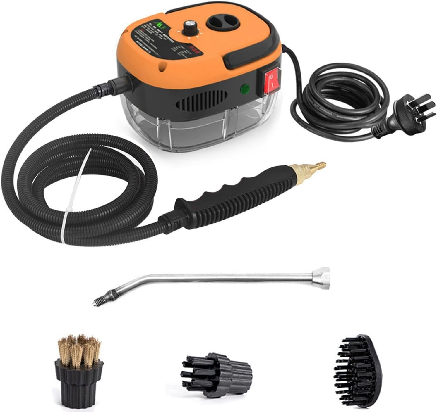 2500W Handheld Steam Cleaner Portable High Temperature Pressurized ...