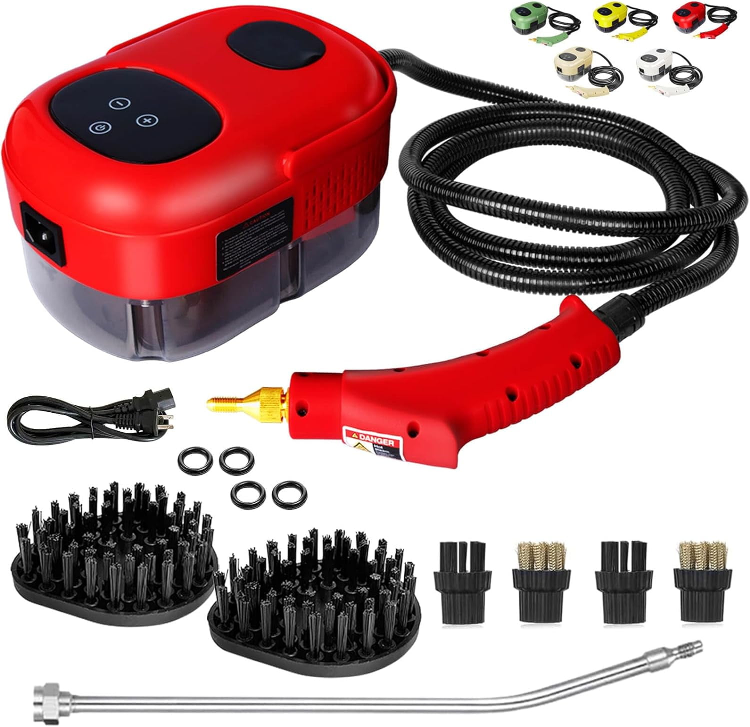 2500W Handheld Steam Cleaner,Steamer for Cleaning,10S Fast Heating High ...