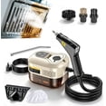2500W High Pressure Handheld Steam Cleaner, 229°F High Temperature, 1 ...