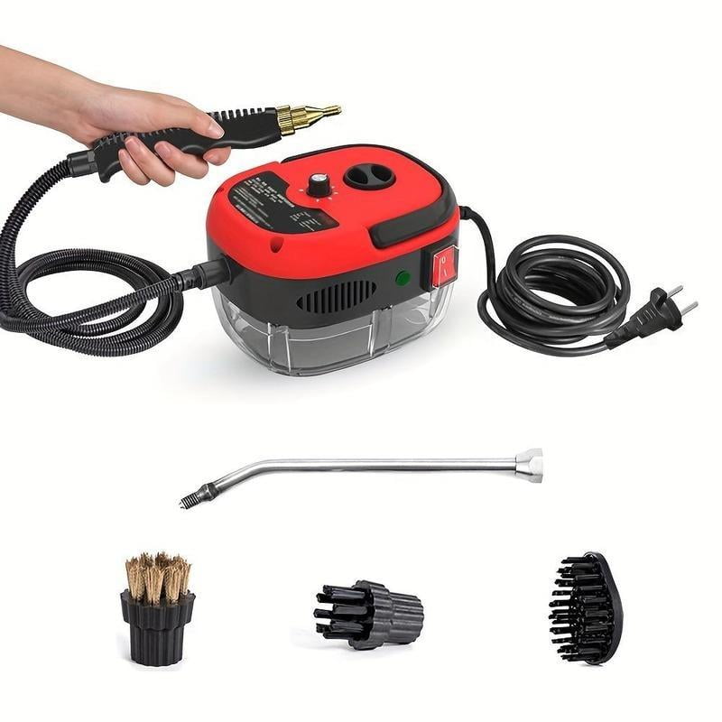 2500W High-Pressure Handheld Steam Cleaner - Portable Multi-Surface ...