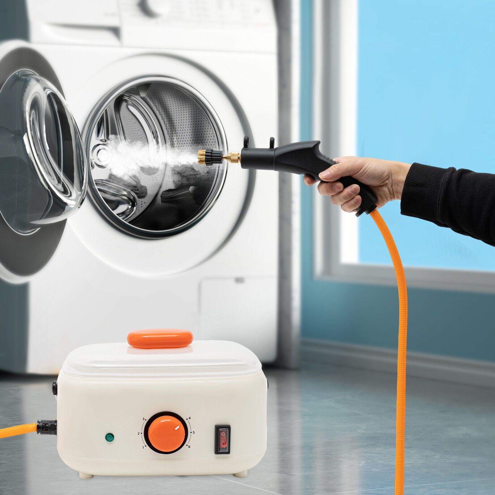 2500W High Pressure Steam Cleaner Commercial High Temp Electric ...