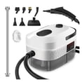 2500W High Pressure Steam Cleaner, Handheld Steamer with 37OZ Tank & 3 ...