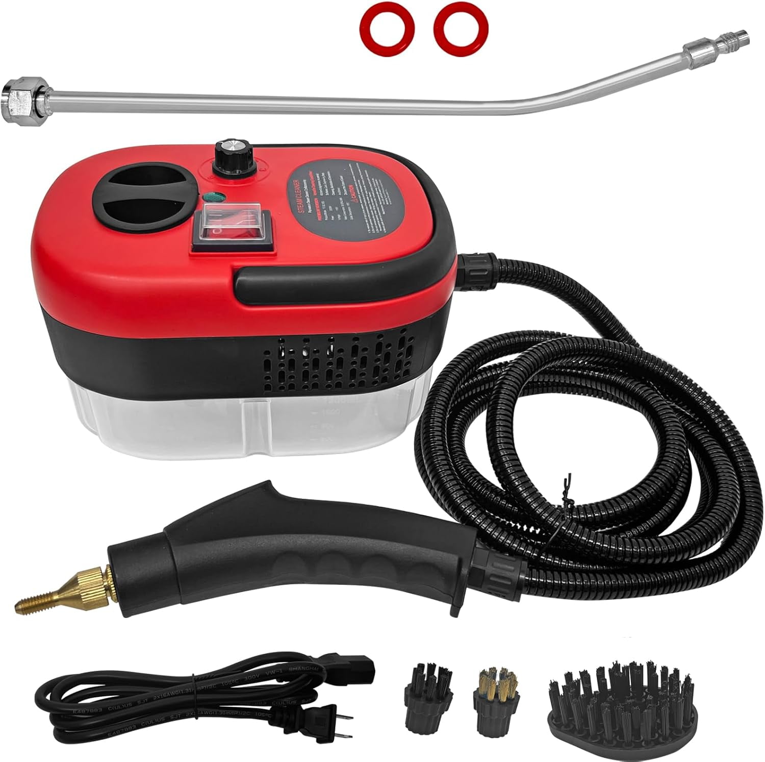2500W Multi-Purpose Handheld Steam Cleaner for Upholstery, Car ...