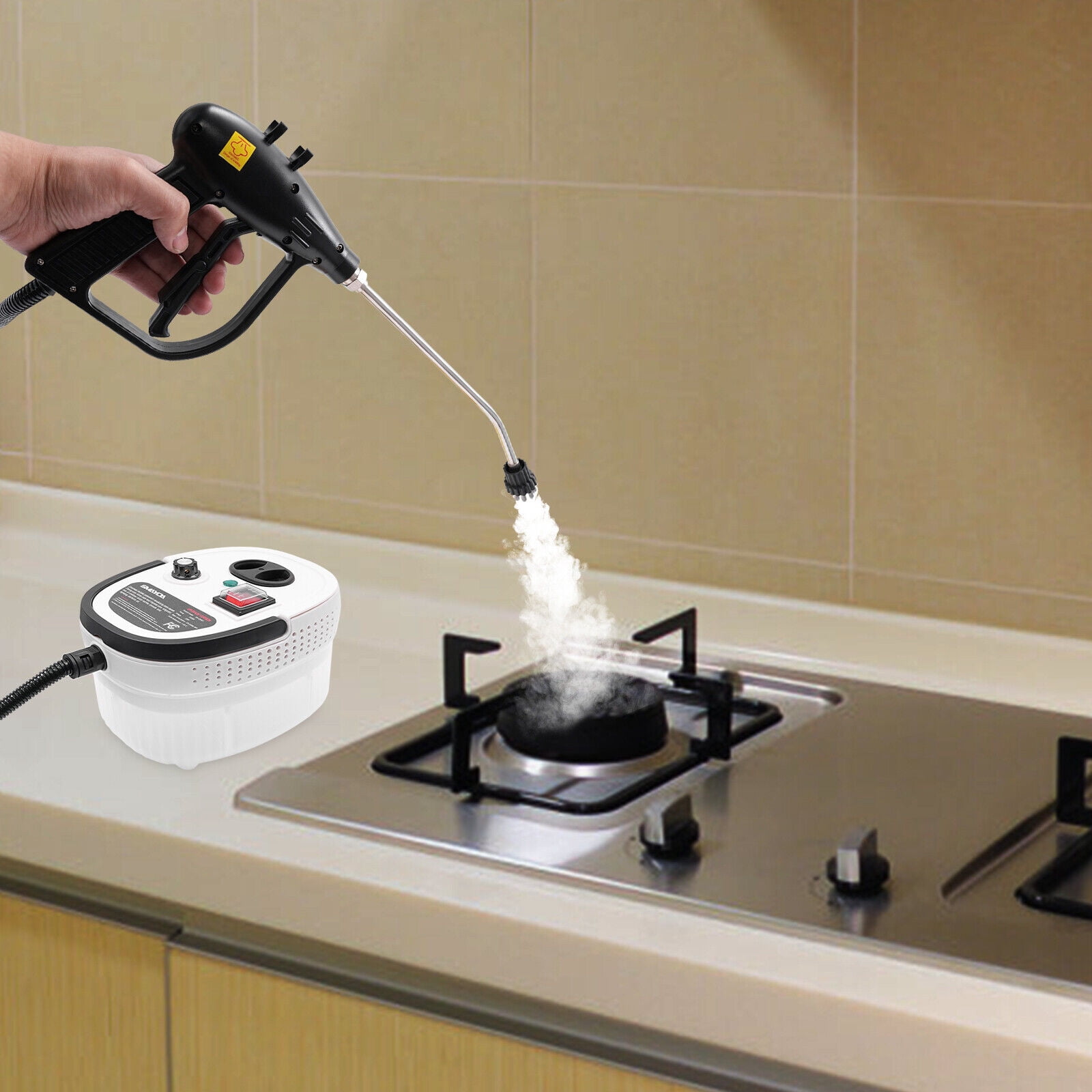 2500W Steam Cleaner High Temperature Kitchen Cleaning High Pressure ...